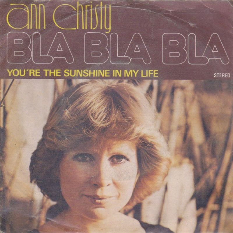 Ann Christy - Bla Bla Bla [English] - hitparade.ch